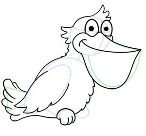 Jak narysować pelikana krok po kroku. Rysowanie pelikana